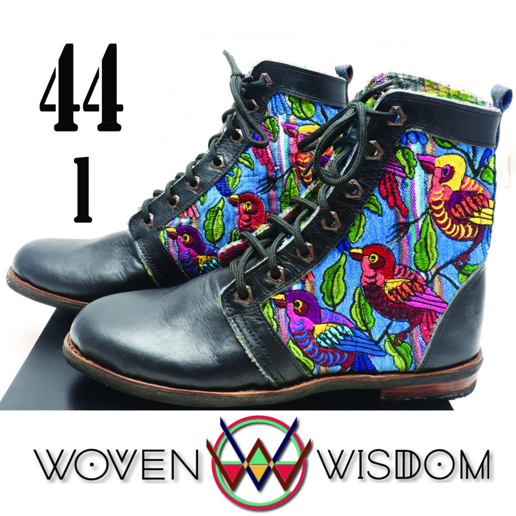 Leather Boot - Woven Wisdom